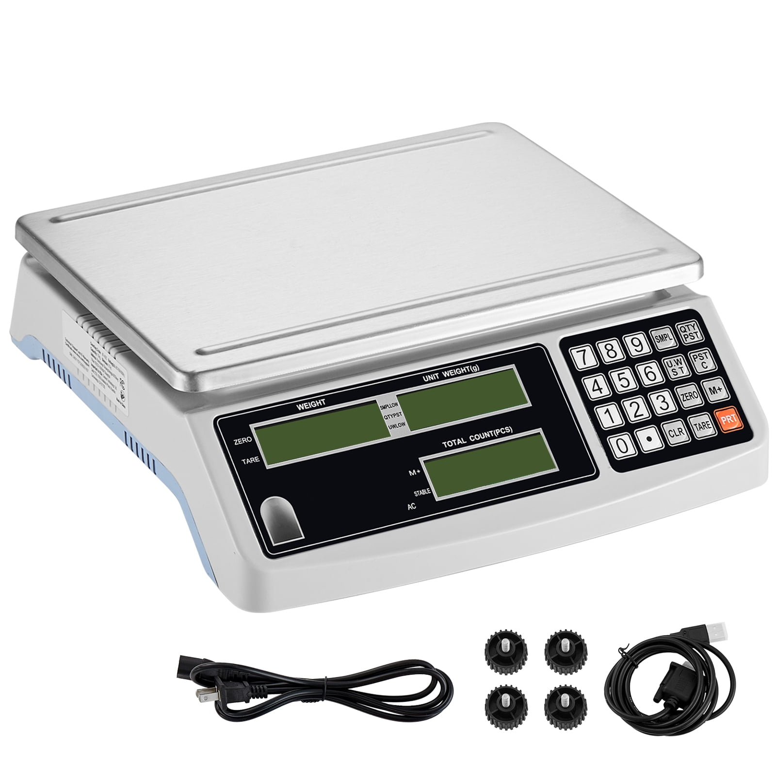 KFFKFF 15 kg x 0.5 g Industrial Digital Counting Scale Weighing ...