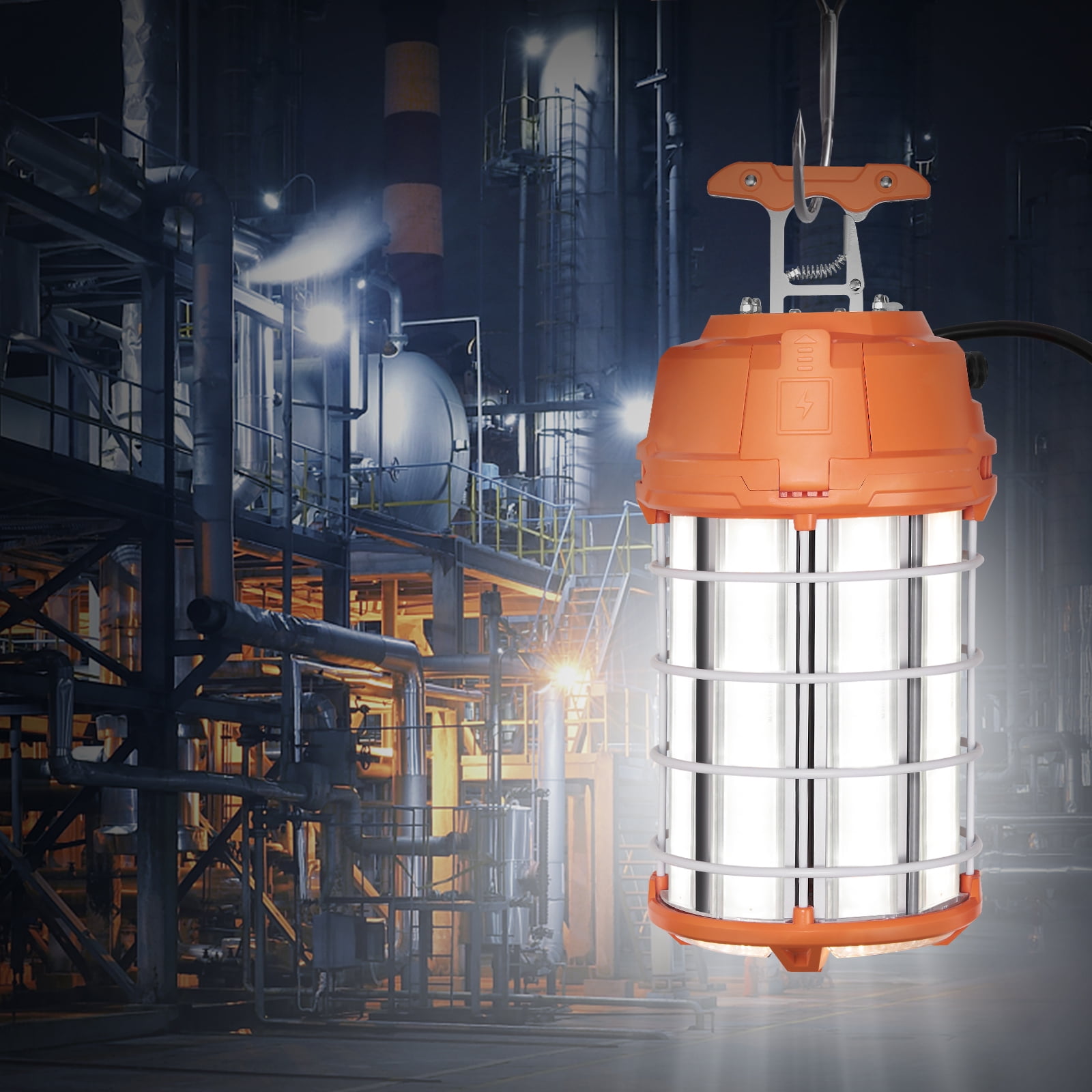 KFFKFF 150W LED 5000K Temporary Construction Light Work Job Site ...