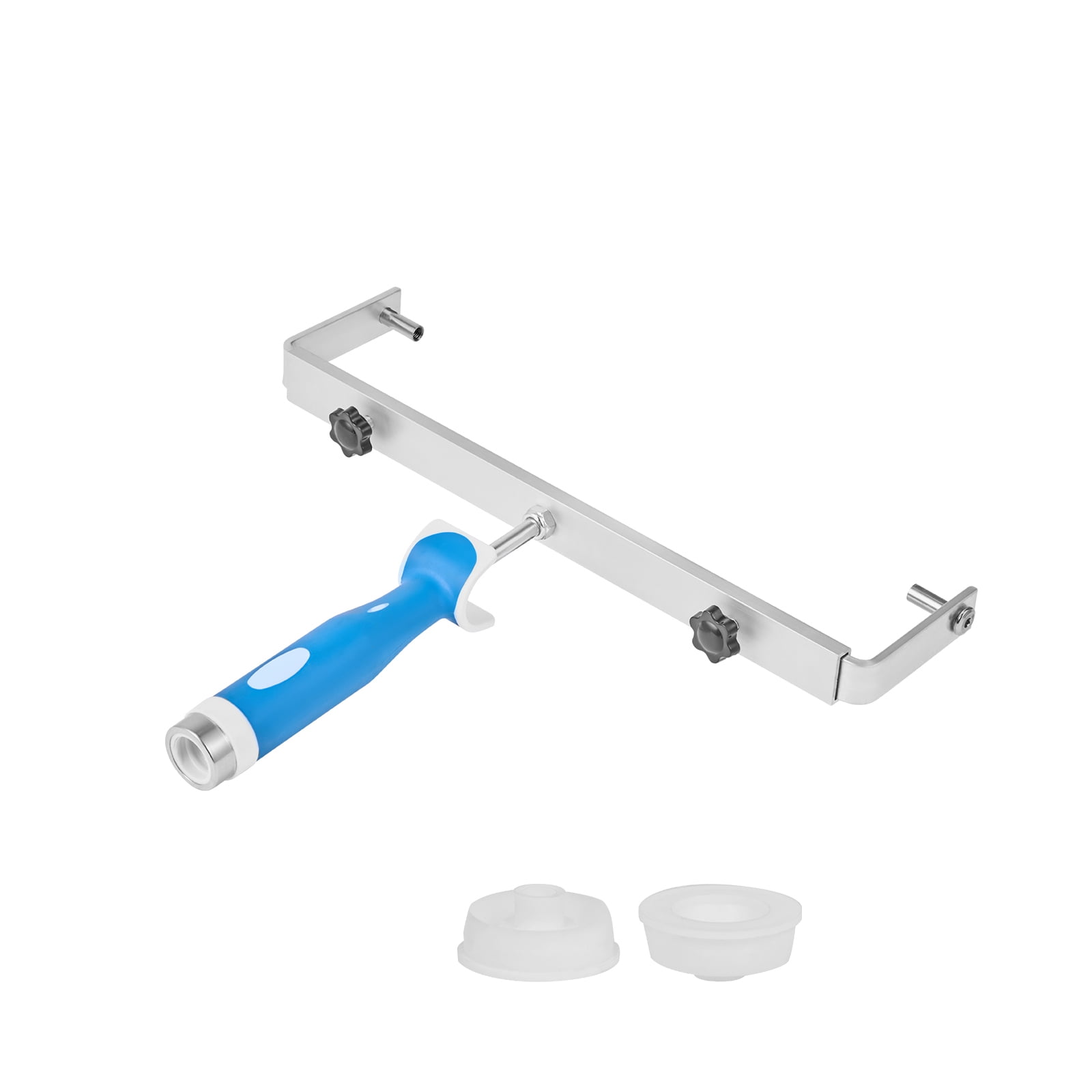 KFFKFF 18-Inch Adjustable Paint Roller Frame, 12-18 in Frame with Scale ...