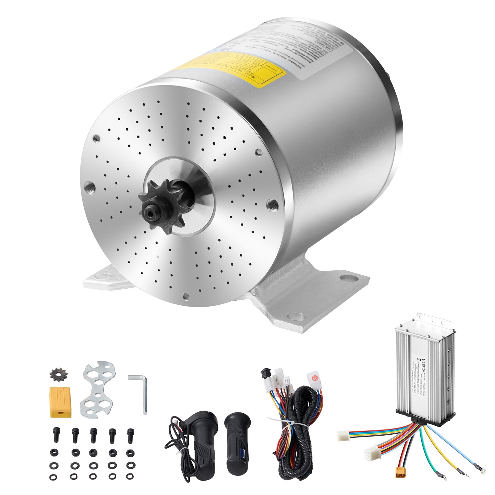 KFFKFF 1800W Brushless DC Electric Motor Set - 48V 4500rpm Motor ...