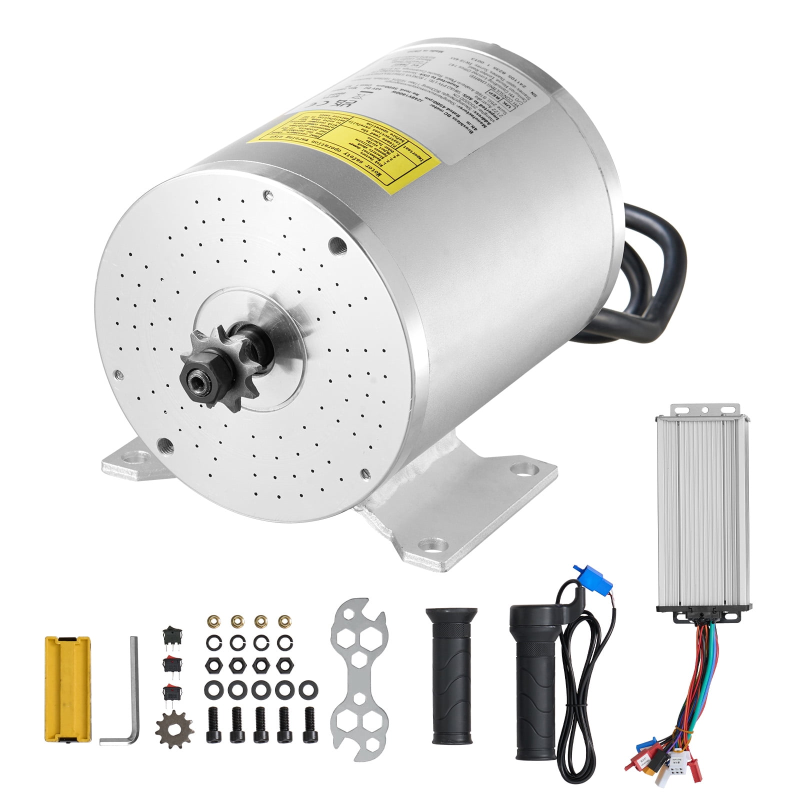 KFFKFF 1800W Electric Brushless DC Motor Set - 48V 4500rpm Motor ...