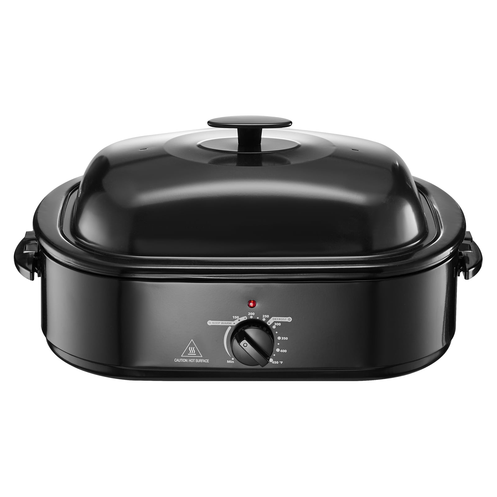 KFFKFF 18QT Electric Roaster Oven with Adjustable Temperature, Self ...