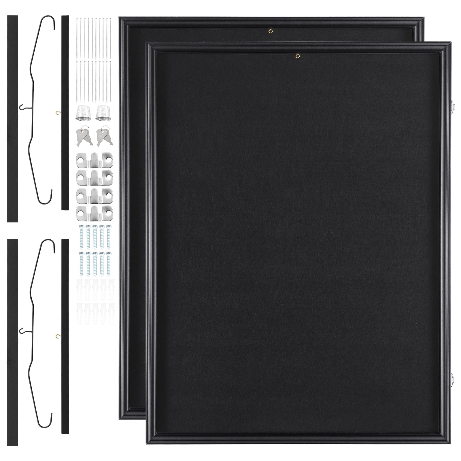 KFFKFF 2-Piece Set of Jersey Display Frames, Dimensions: 23.3x31.2x1.5 ...