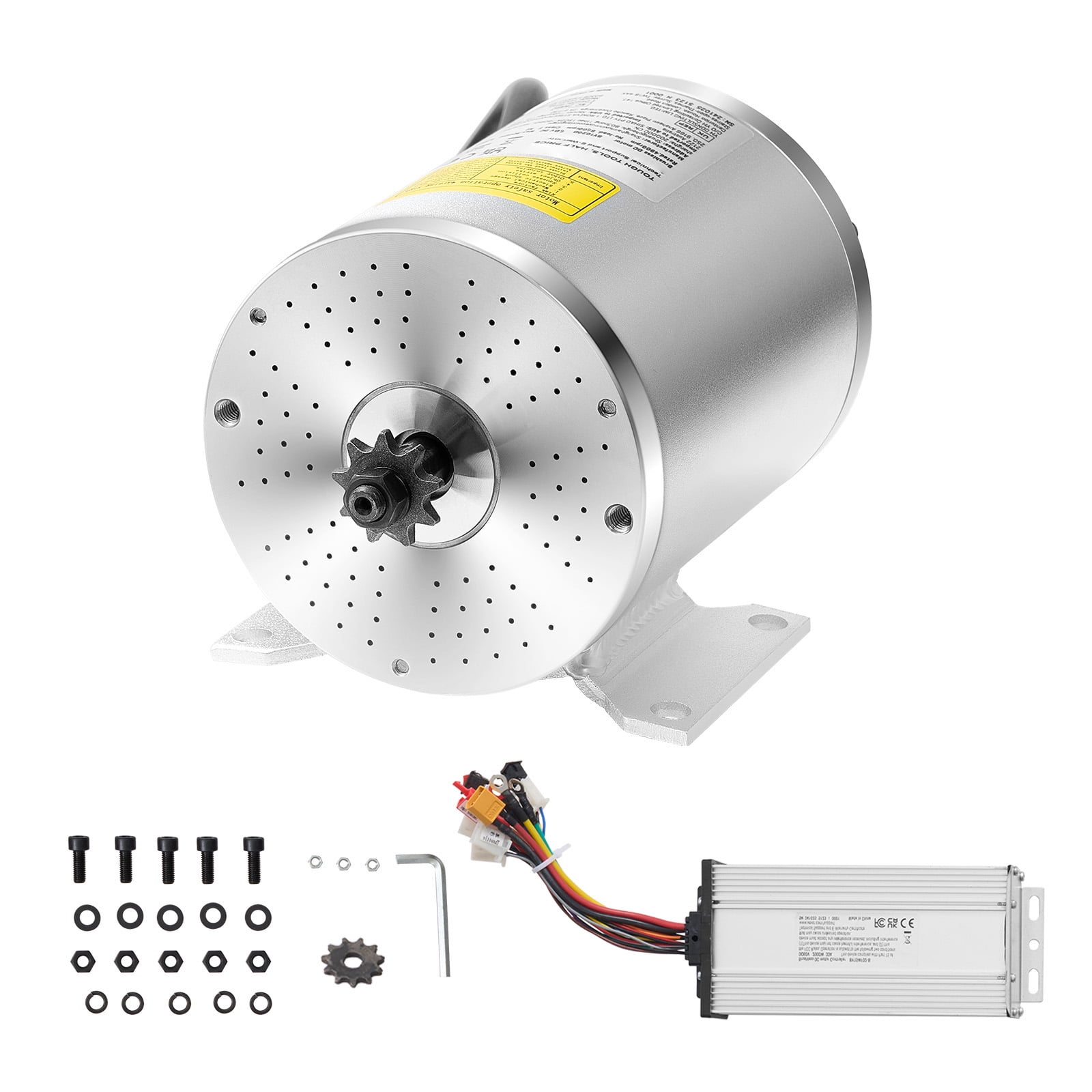 KFFKFF 2000W Electric Brushless DC Motor Set - 60V 4500rpm Motor ...