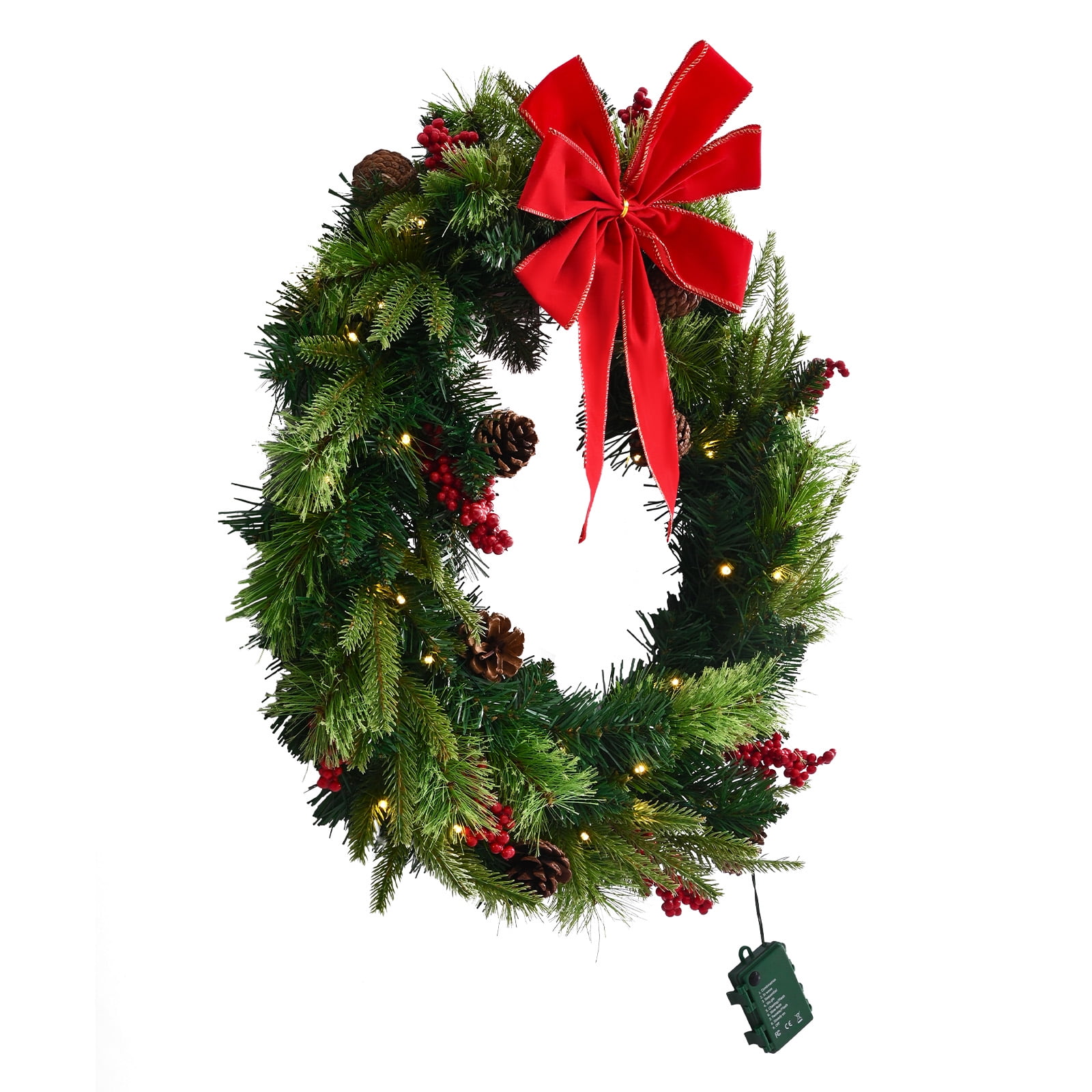 24 Inch Christmas Wreath
