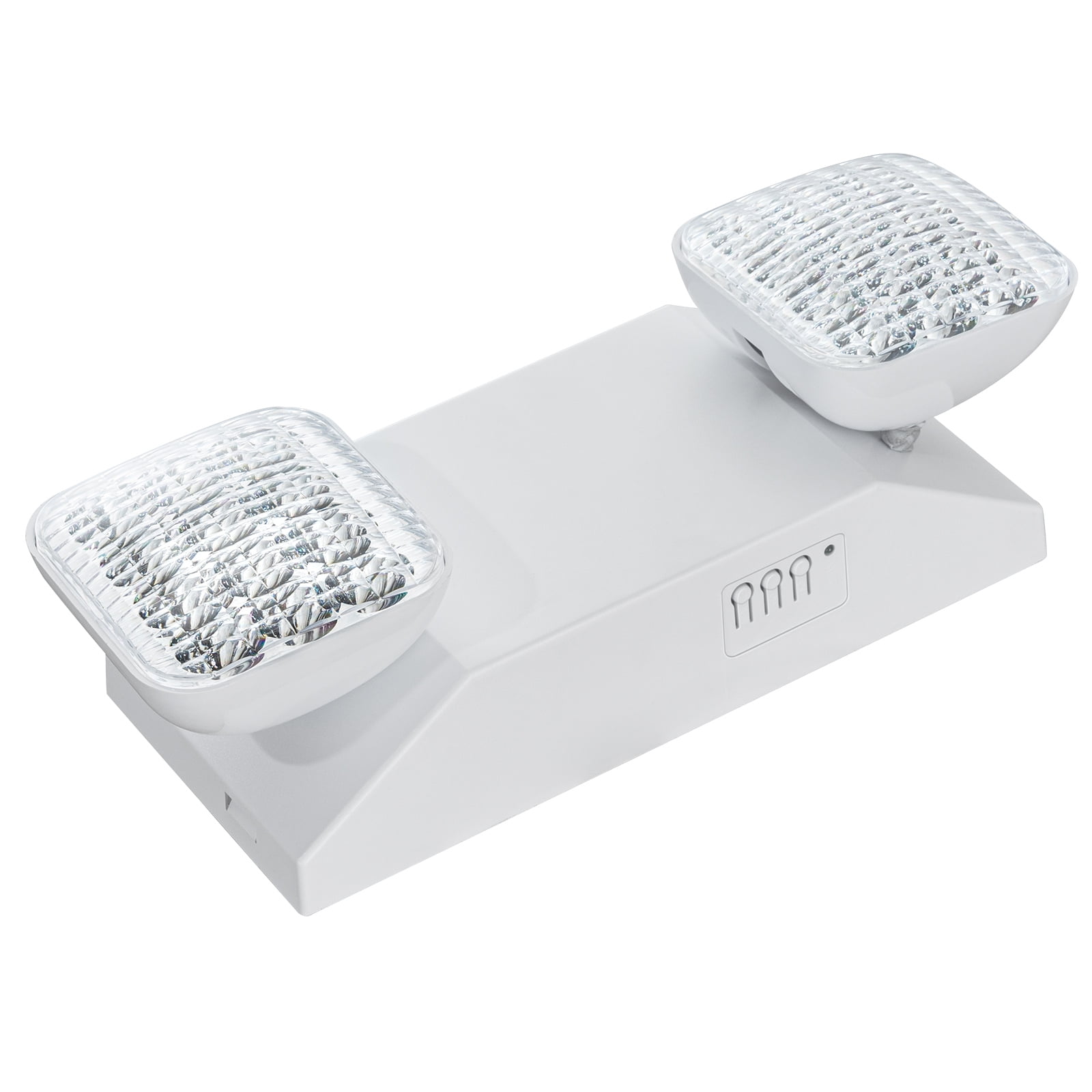 KFFKFF 24 Unit Pack - 3W White LED Emergency Lights, 180 Min Backup ...
