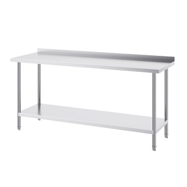 Sakiyr Stainless Steel Work Table, Heavy Duty Commercial Food Prep ...