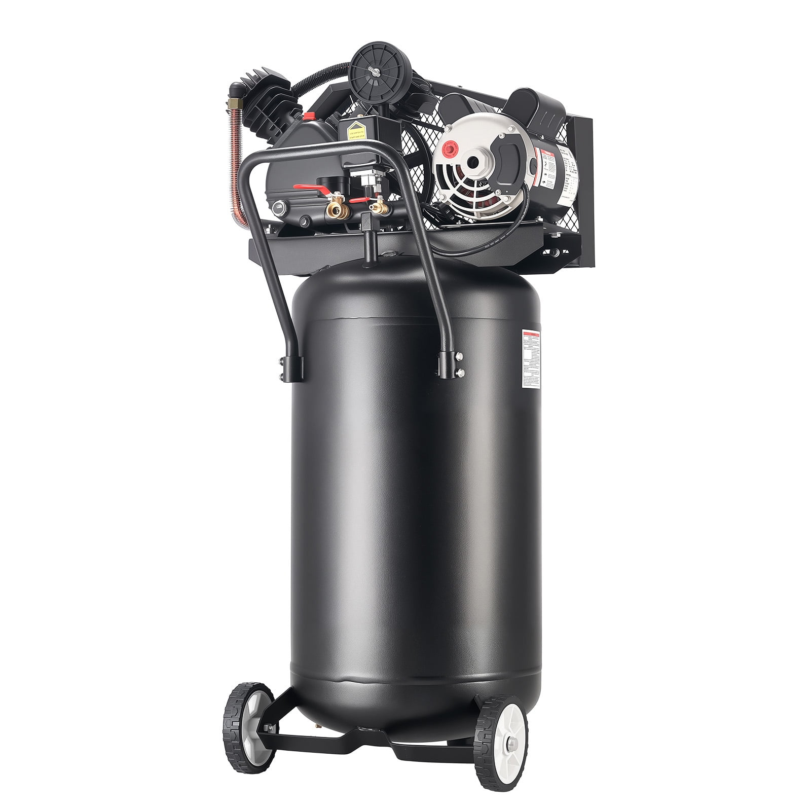 KFFKFF 25-Gallon Air Compressor, 2HP Motor, 5.5 SCFM at 90PSI, Max ...