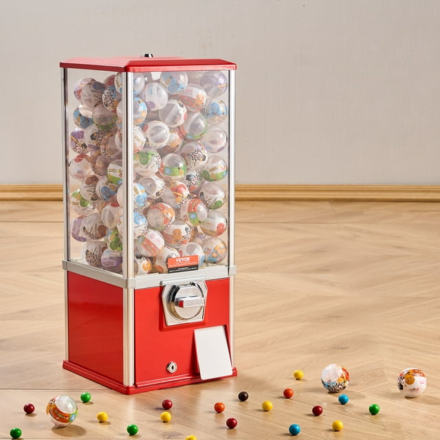 KFFKFF 25"H Gumball Machine Vending Coin Bank Vintage Gumballs ...