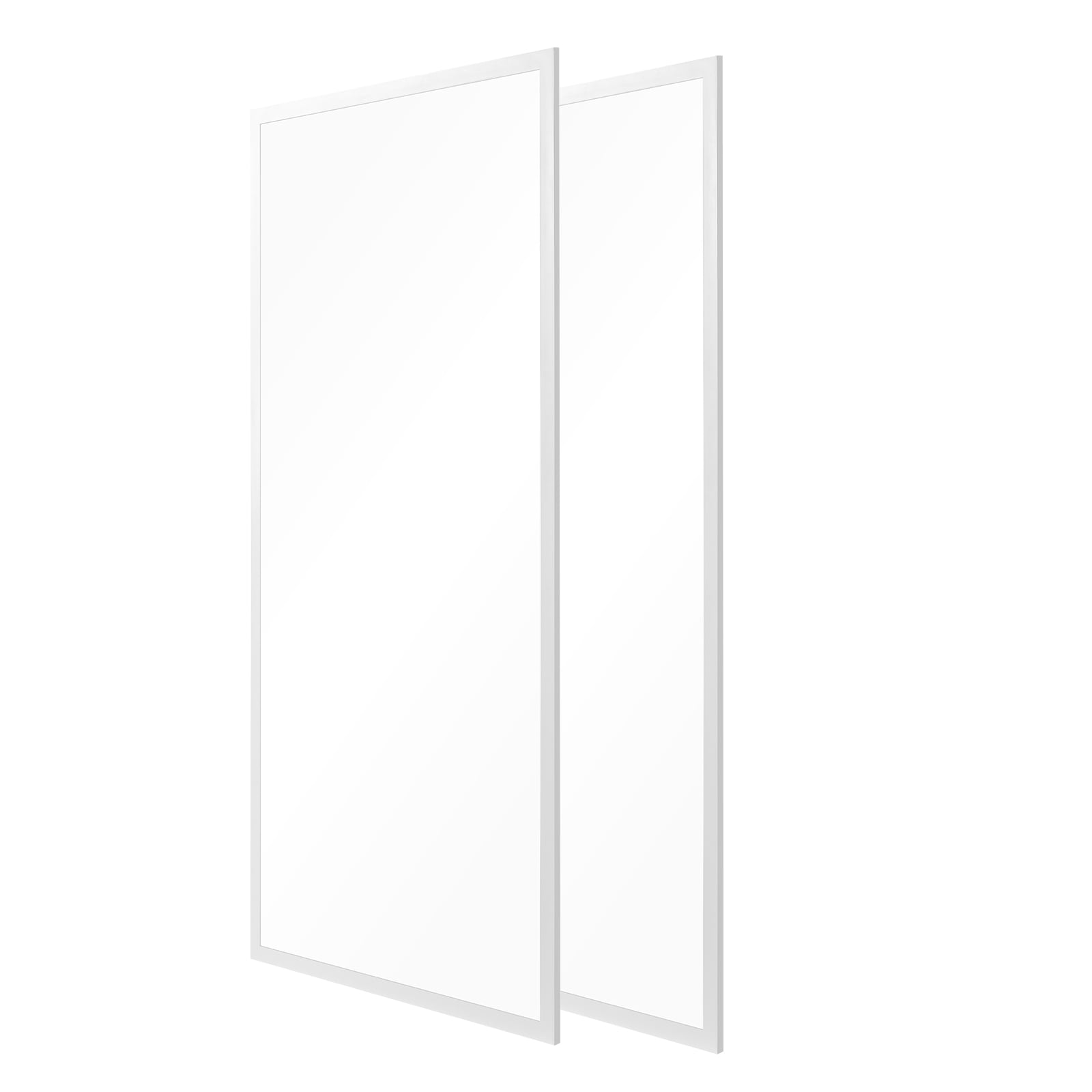 KFFKFF 2x4 FT LED Flat Panel Light, 7800 LM, Flush Mount Ceiling ...