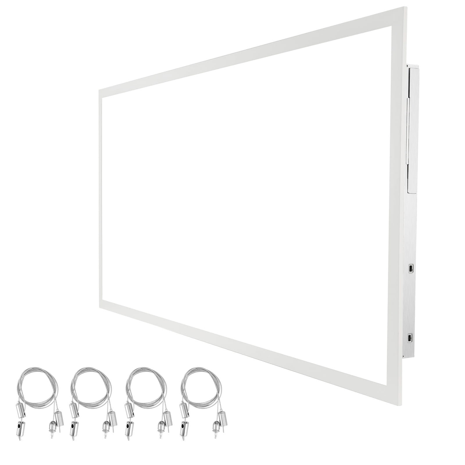 KFFKFF 2x4ft LED Panel Light 6000LM 50W LED Ceiling Light 3500K/4000K ...