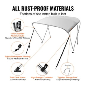 Folding T-top For Boat