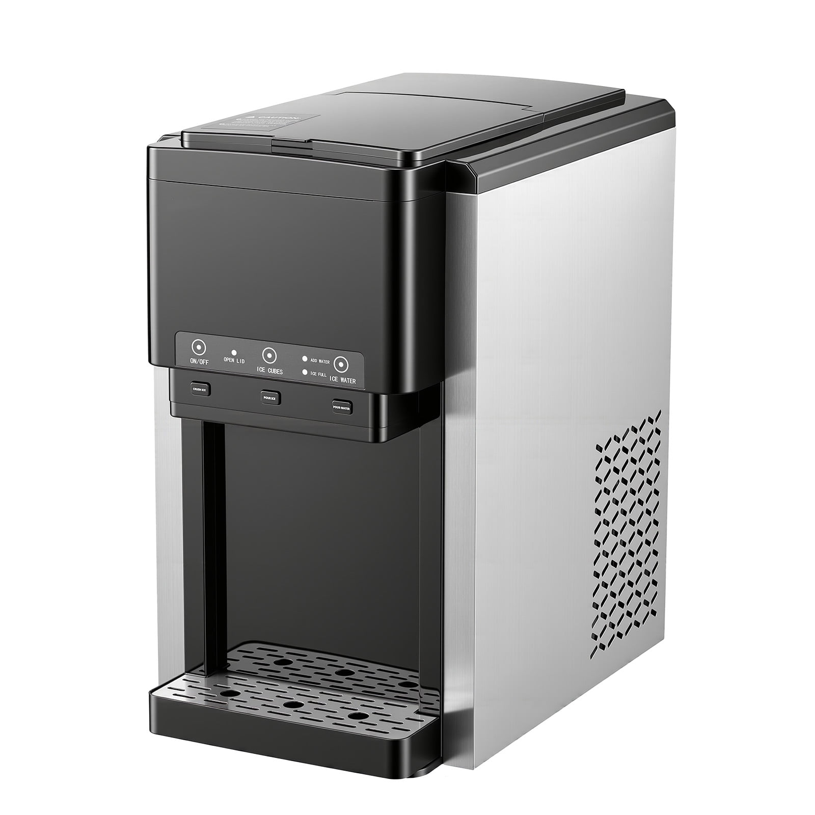 KFFKFF 3-in-1 Countertop Water Dispenser with Ice Maker, 35 lbs Daily ...