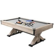 Miniyam 5.5ft Billiards Table, 3 in 1 Portable Folding Pool Table with ...