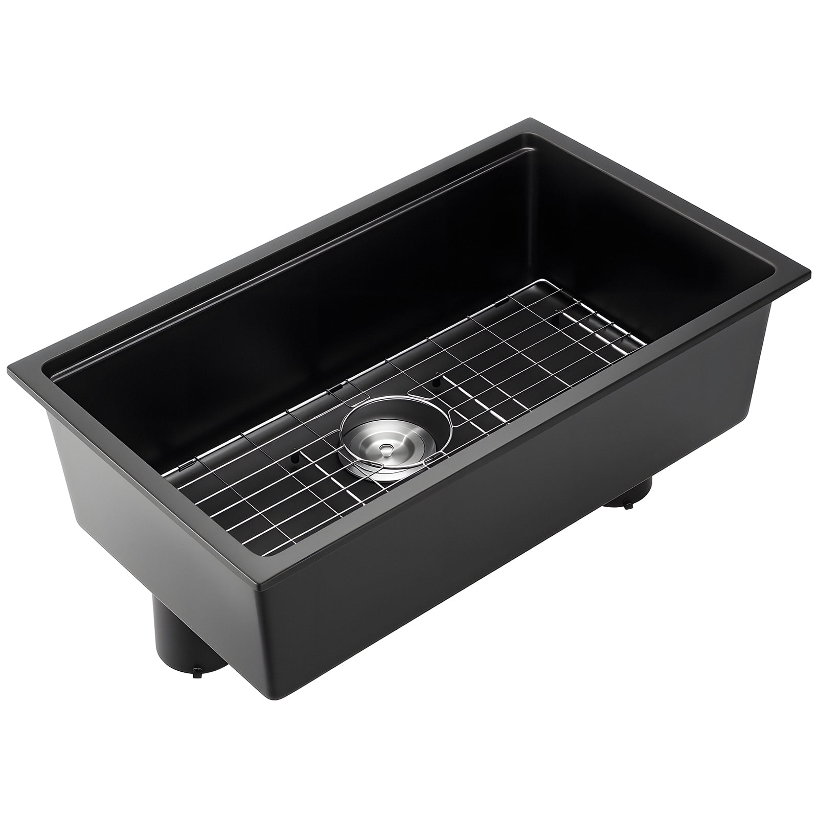KFFKFF 30-Inch Kitchen Sink Workstation, Undermount Granite Sink, Drop ...