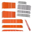 KFFKFF 32-Piece Reciprocating Saw Blade Set, Assorted Sizes Bi-Metal ...
