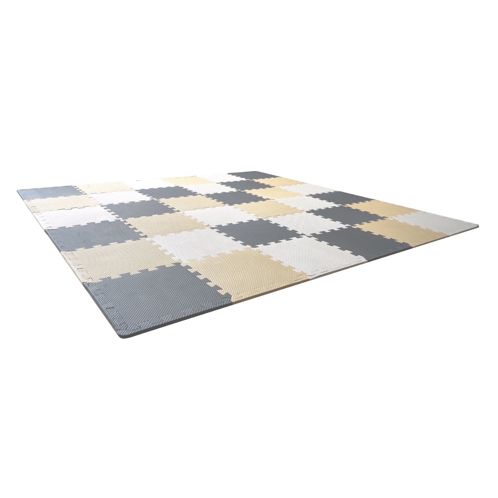 KFFKFF 36-Piece Children's Play Mat, 0.4 Inch Thick, Composed of EVA ...