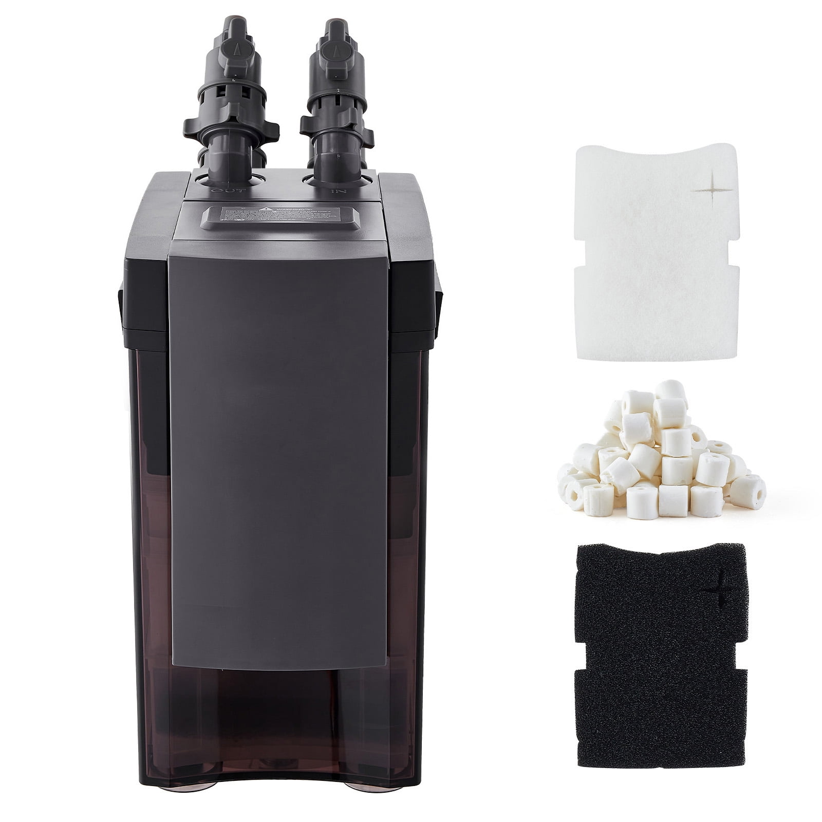 KFFKFF 4-Stage External Canister Filter Large Fish Tanks 100–125 gal ...