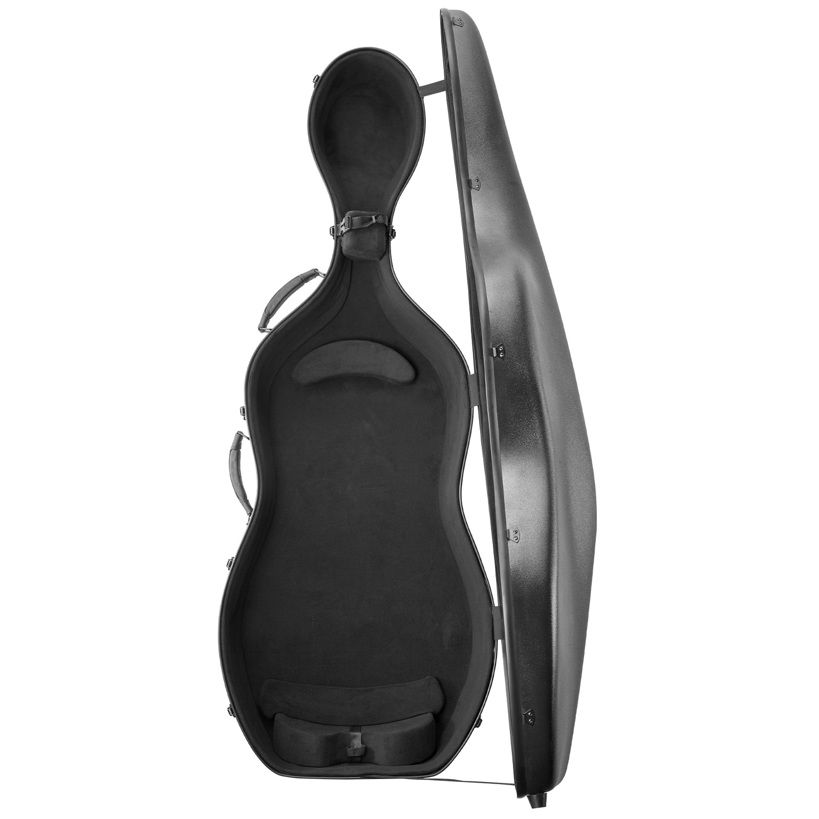 KFFKFF 4/4 Full Size Violin Case, Carbon Fiber Composite, Lightweight ...