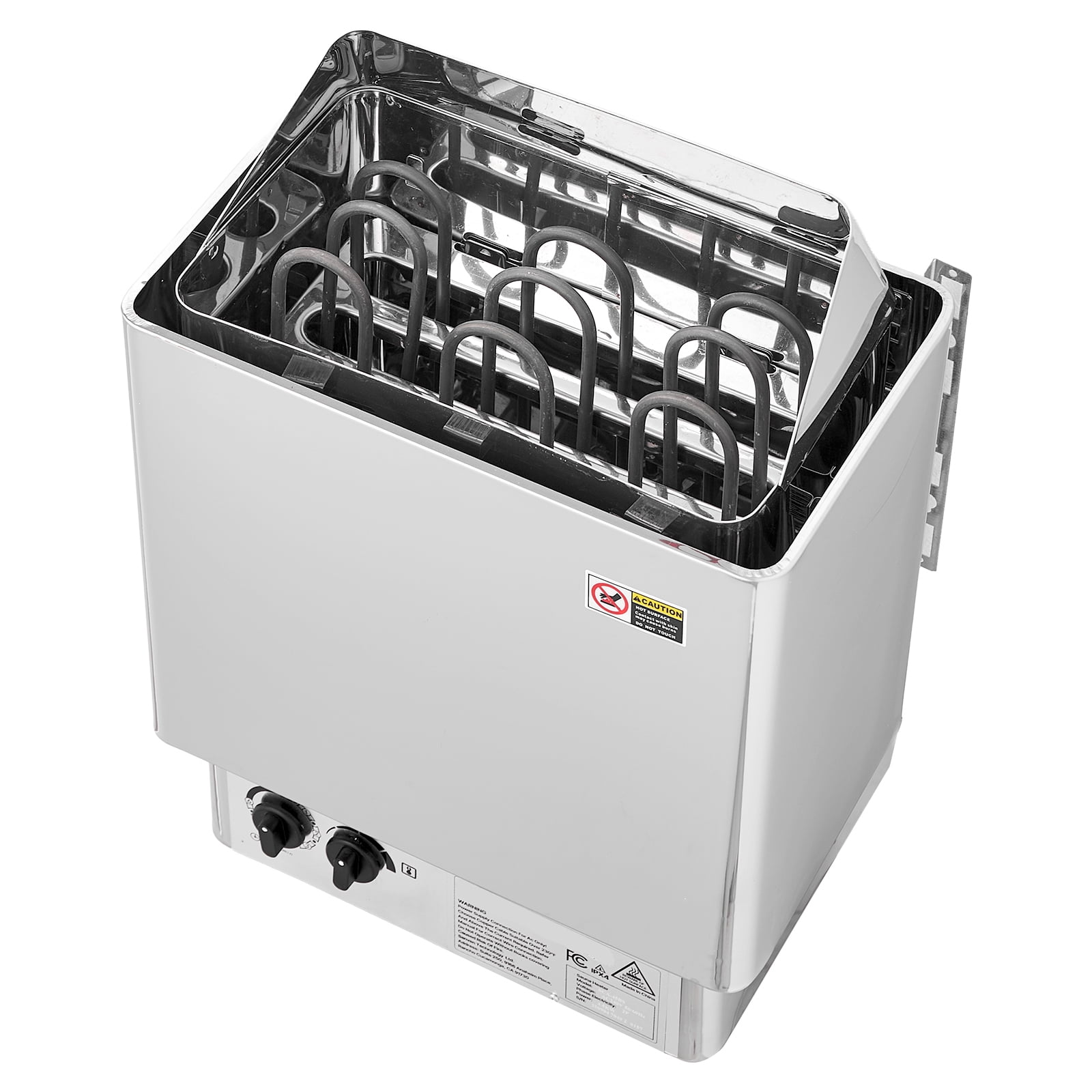KFFKFF 4.5KW Electric Sauna Heater, 240V Dry Steam Bath Stove with Pre ...