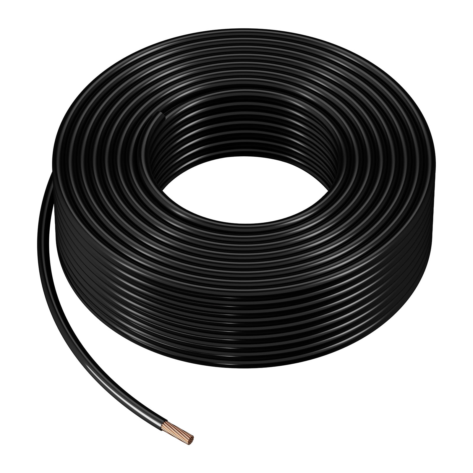 KFFKFF 4 AWG THHN Wire, 19-Strand, Pure OFC Copper Electrical Wire with ...