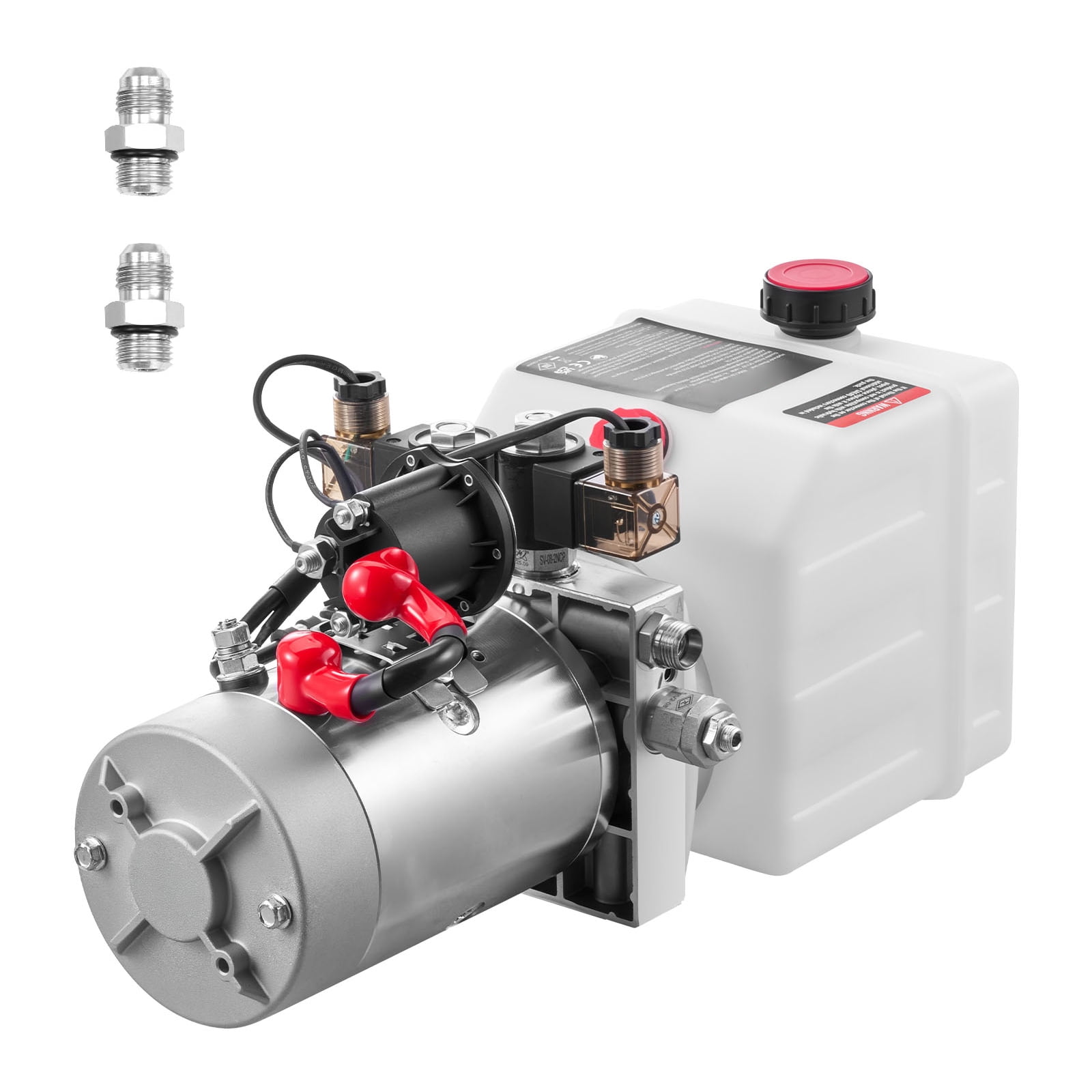 KFFKFF 4 Quart Hydraulic Power Unit, Double Acting Pump for Dump ...