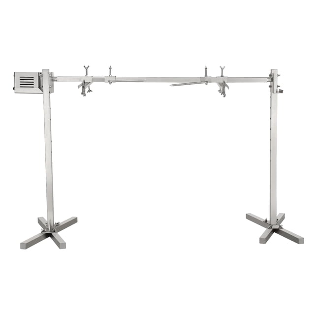 KFFKFF 46 Inch Electric Rotisserie Grill Kit 52W Automatic BBQ Roaster ...