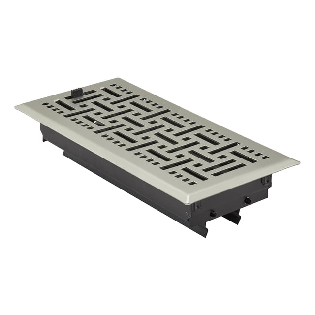 KFFKFF 4x10 Inch Floor Registers, Twin Pack Ventilation Grilles, Robust ...