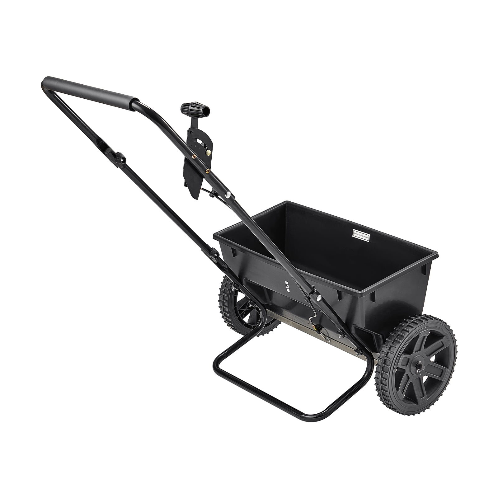 KFFKFF 50 lbs Capacity Broadcast Spreader, Walk-Behind Push Design, 18 ...