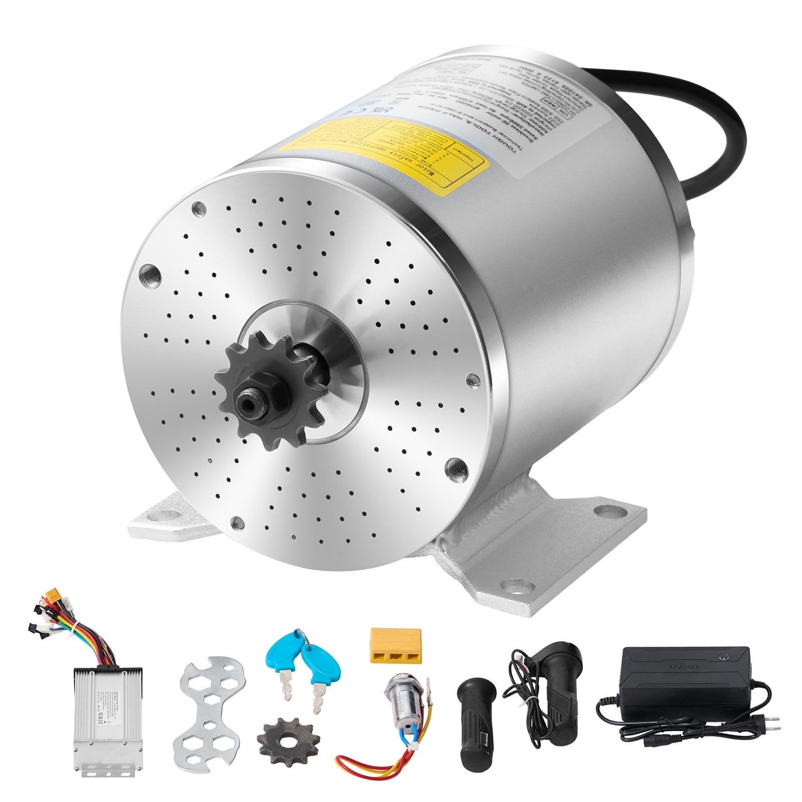 KFFKFF 500W Electric DC Motor Set - 36V 3000rpm Engine with Enhanced ...
