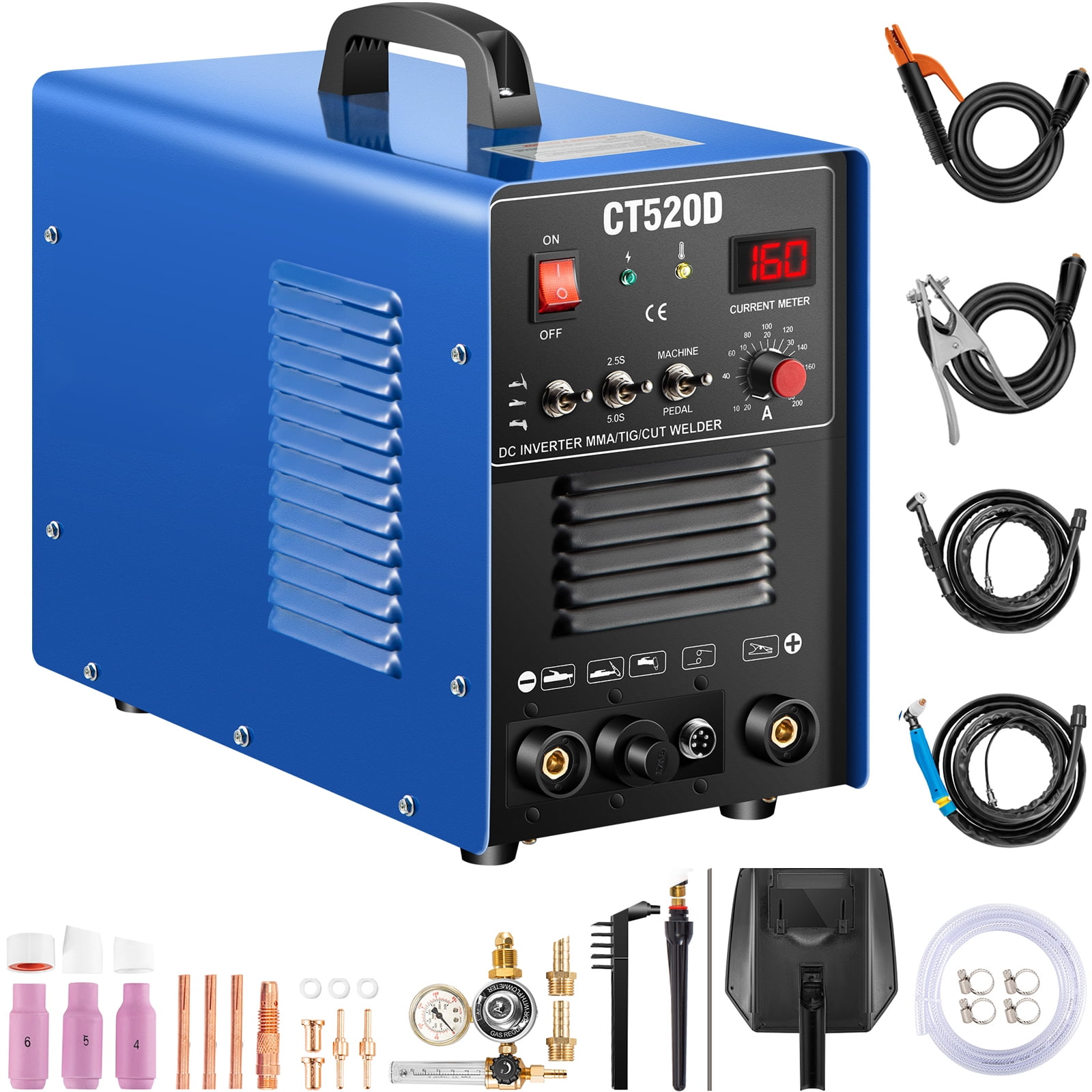 KFFKFF 50A Dual Voltage 110 220V Plasma Cutting Equipment Triple -In ...