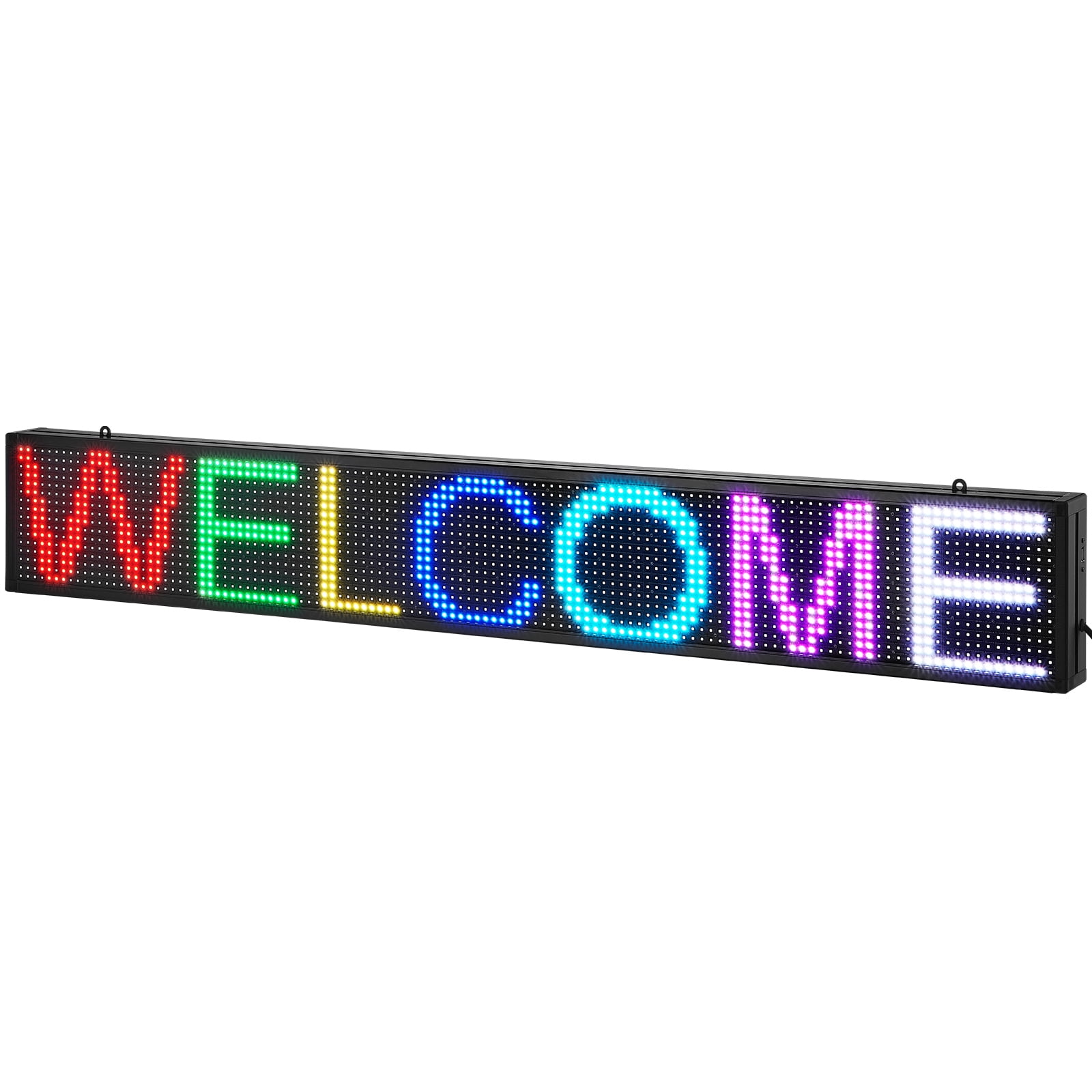KFFKFF 52"x8" Full-Color Programmable LED Sign Scrolling Display Board ...