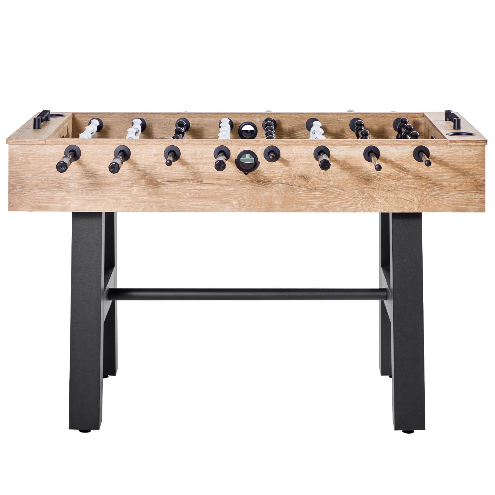 KFFKFF 55-Inch Foosball Table, Standard Size Indoor Soccer Game Table ...