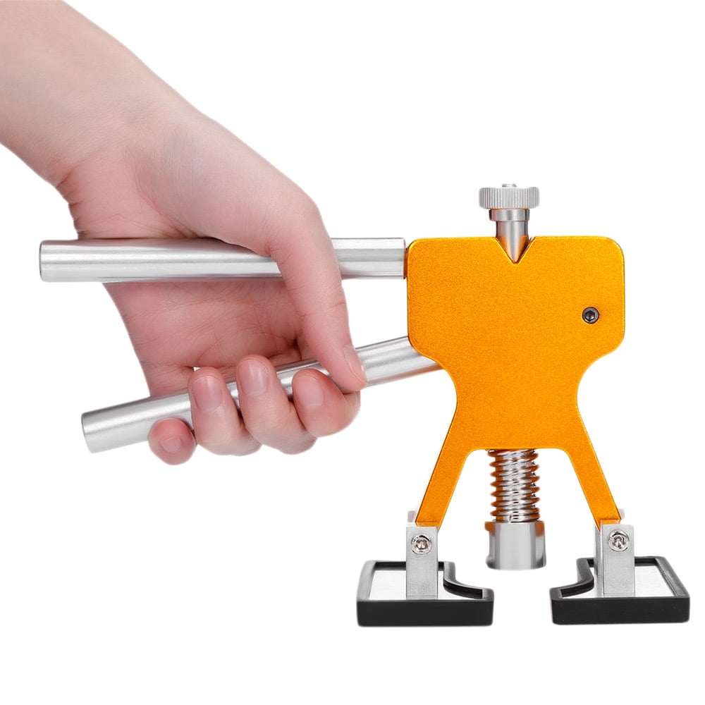 KFFKFF 56PCS Car Paintless Dent Puller Tabs Bridge Lifter Body Repair ...
