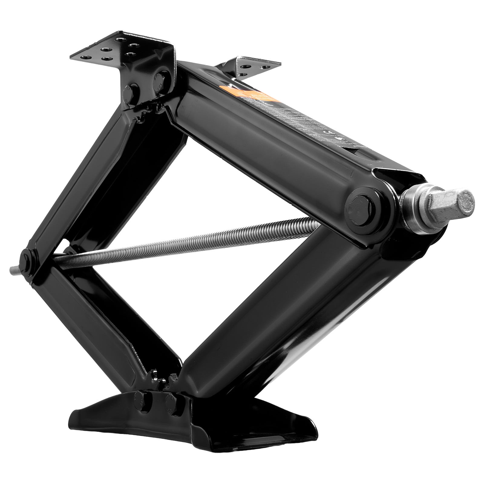 KFFKFF 6500 lbs RV Scissor Jacks, Adjustable 4-23.4 in Stabilizer ...