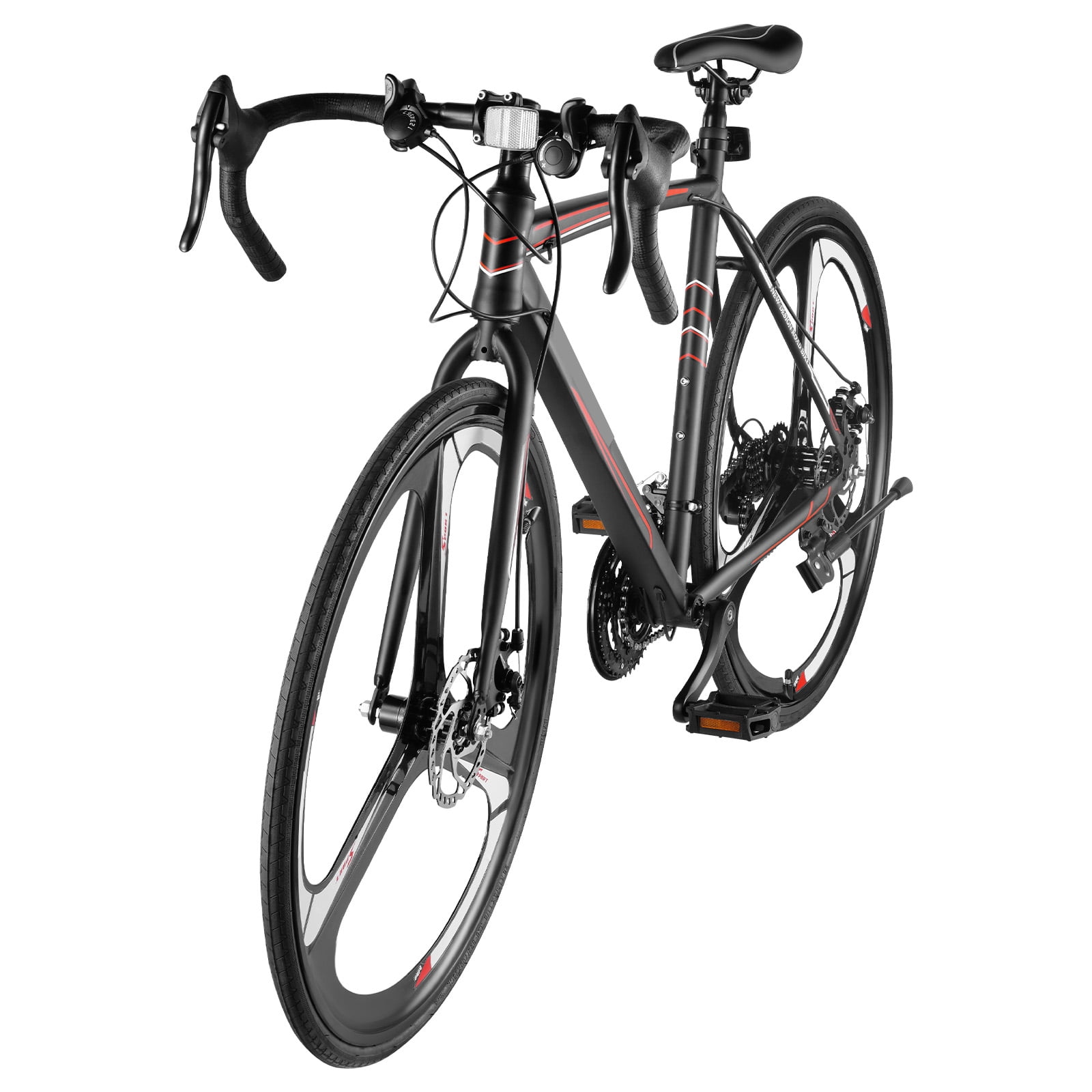KFFKFF 700C Wheels Road Bike with 21-Speed Gear System, Urban Commuter ...