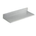 KFFKFF 8.6" x 24" Shelf in Stainless Steel, Wall-Attachable Floating ...
