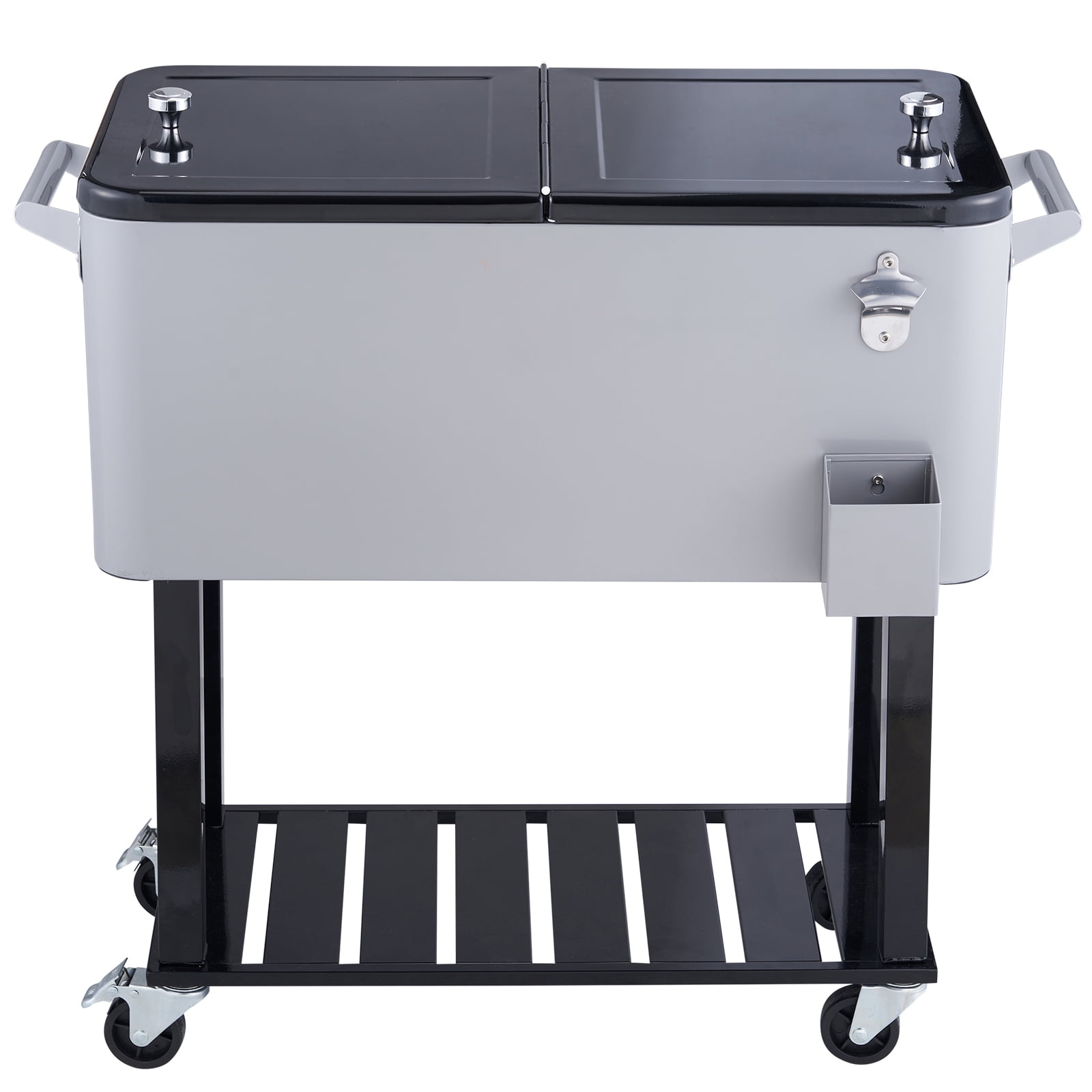 SKYSHALO 80QT Portable Outdoor Ice Chest, Tailgate Cooler with Big ...