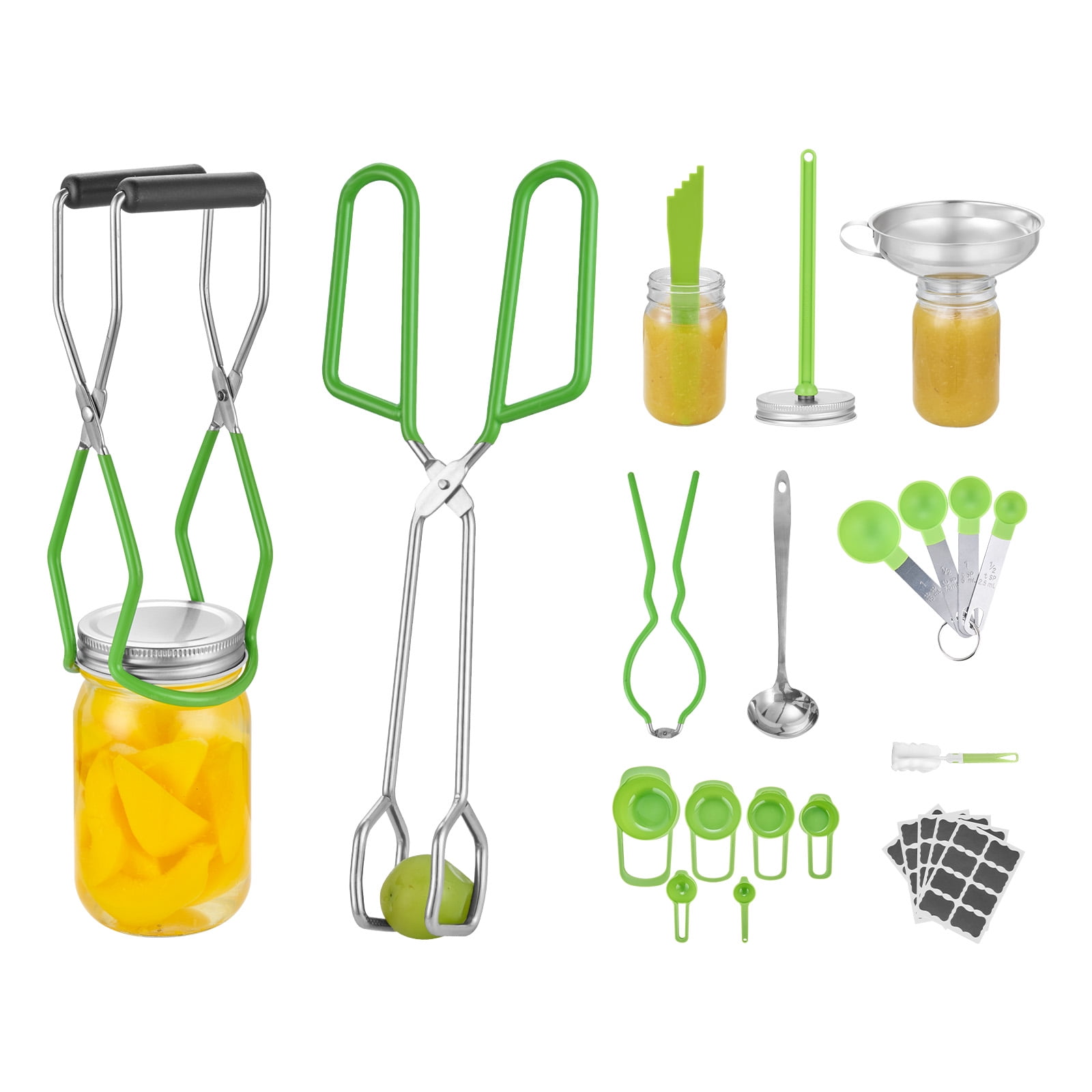 KFFKFF 9-Piece Stainless Steel Canning Starter Kit for Beginners ...