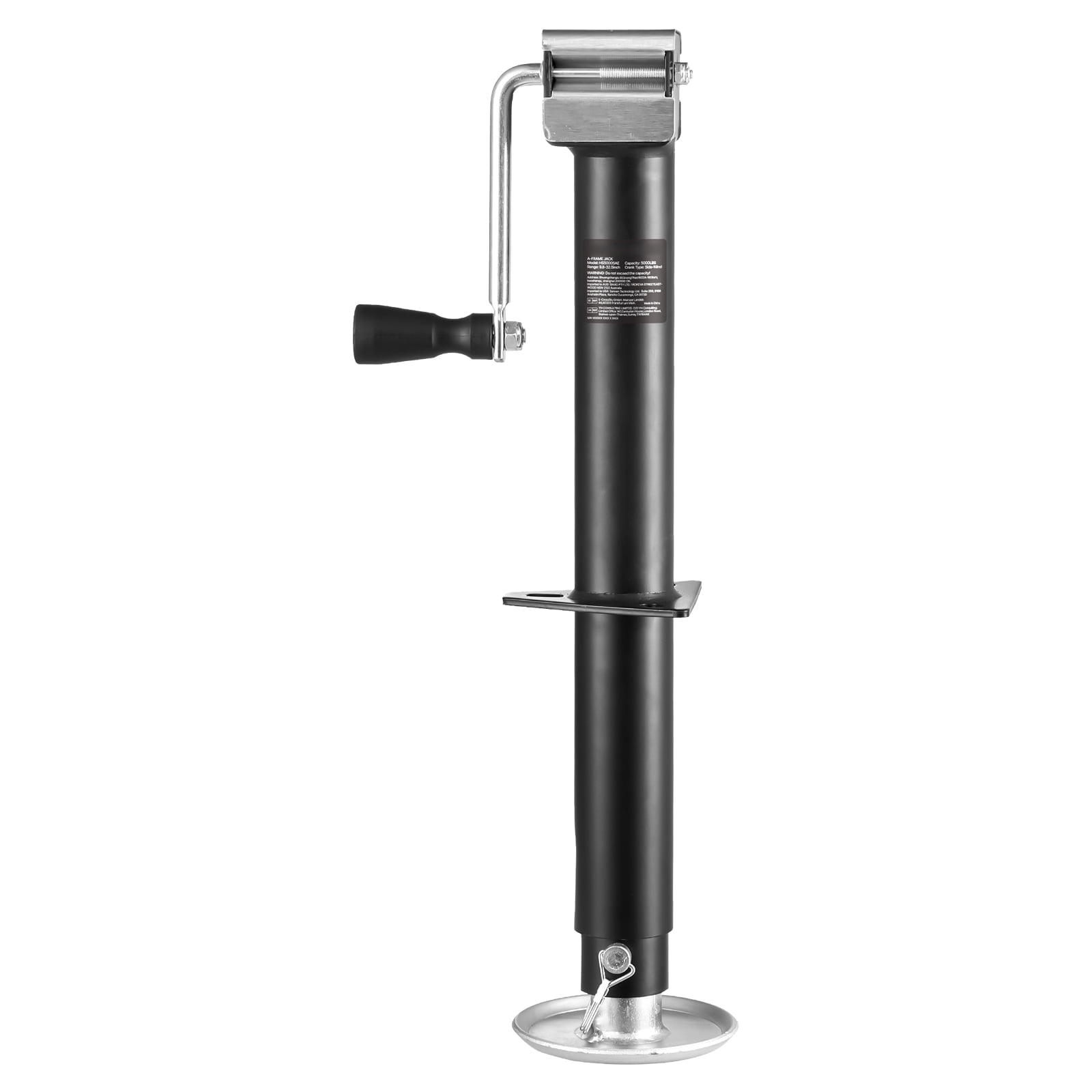 KFFKFF A-Frame Trailer Jack, 5000 lbs Load Capacity, Trailer Stand with ...