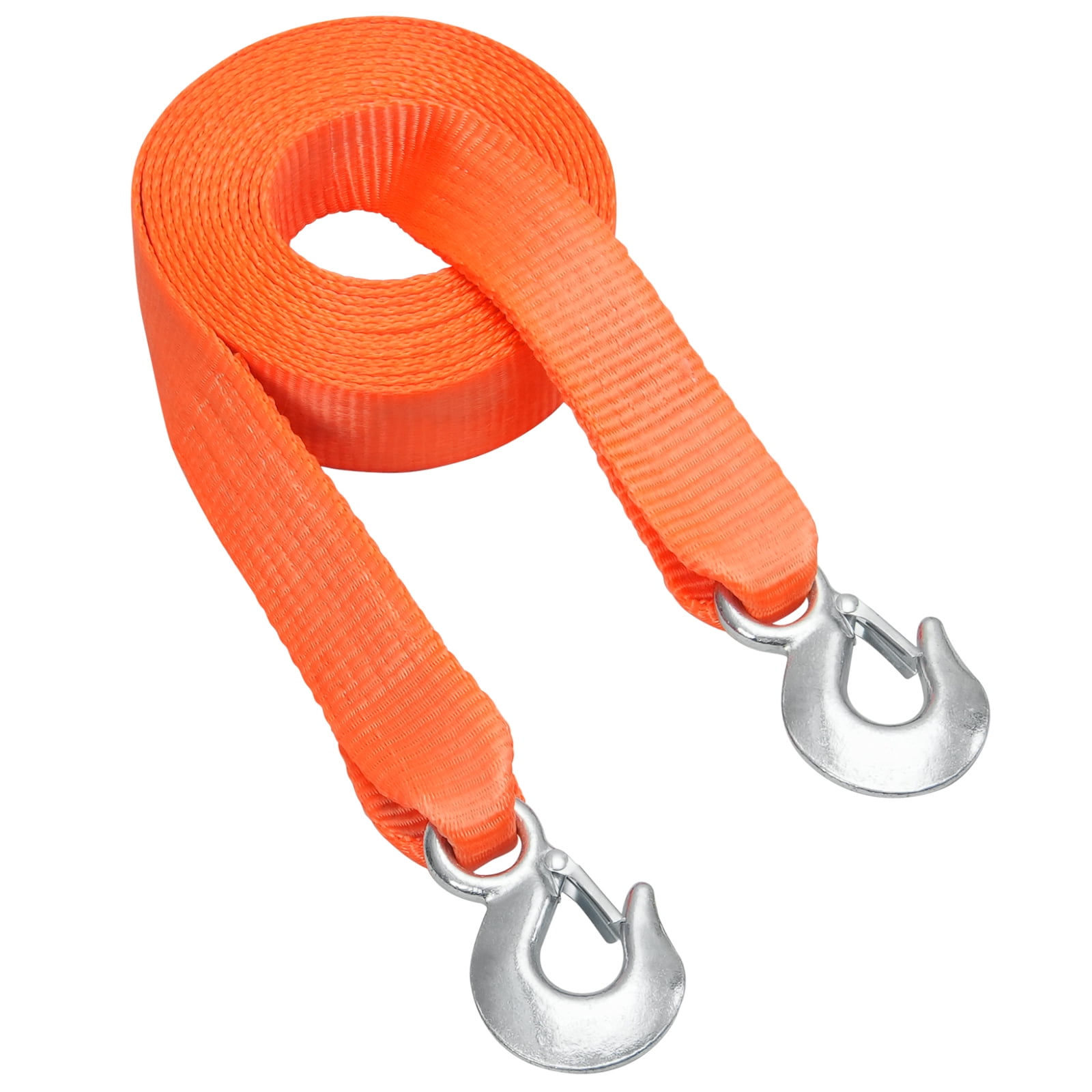 KFFKFF ATV Tow Strap with Hooks, 2-inch x 20-foot, 17,000 lbs Load ...