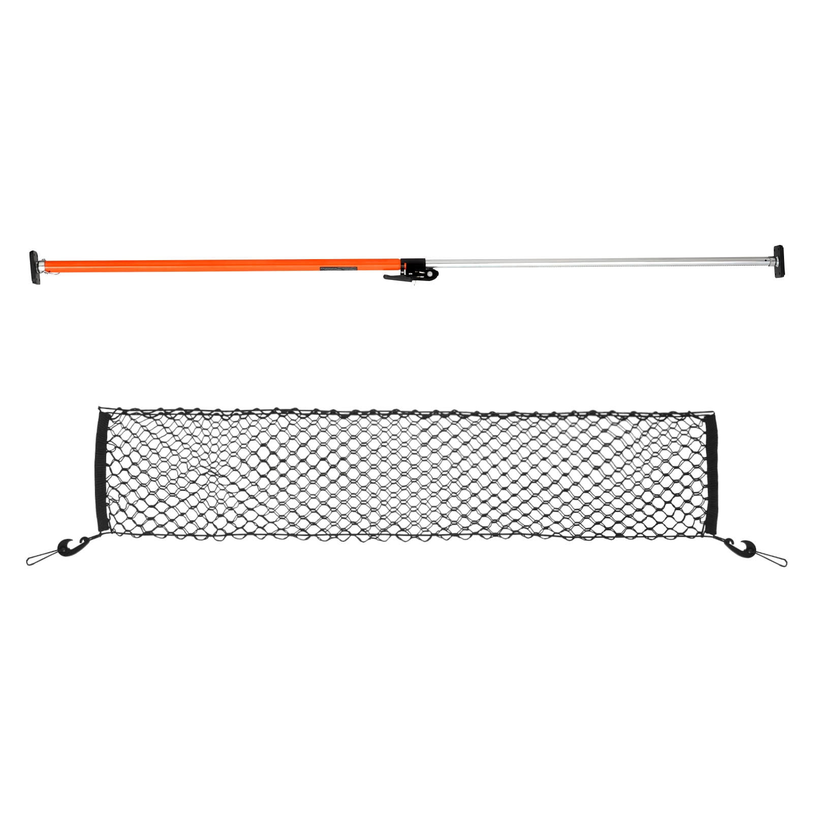 KFFKFF Adjustable Cargo Bar, Extends from 40" to 73", Durable Steel ...