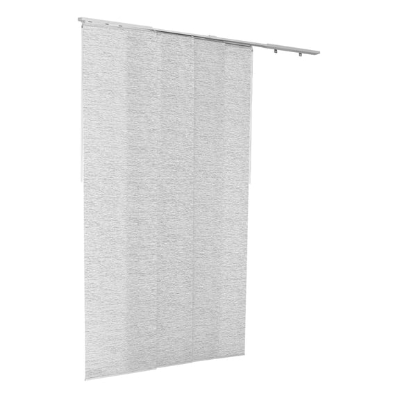 KFFKFF Adjustable Panel Track Blinds, Extendable Track 45.8-86 in W ...