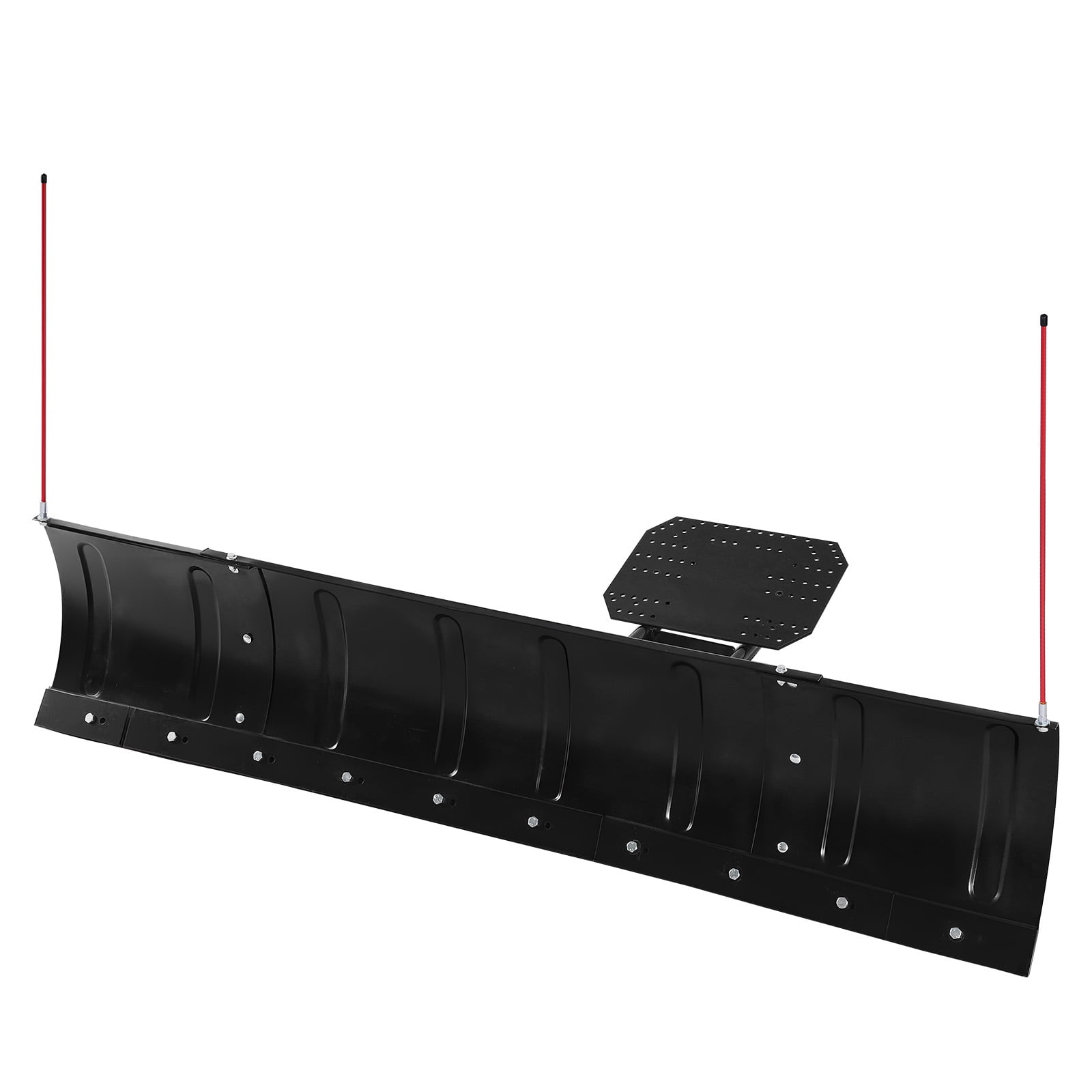 KFFKFF Adjustable Snow Plow Blade, 43 in/72 in Width, Detachable ...