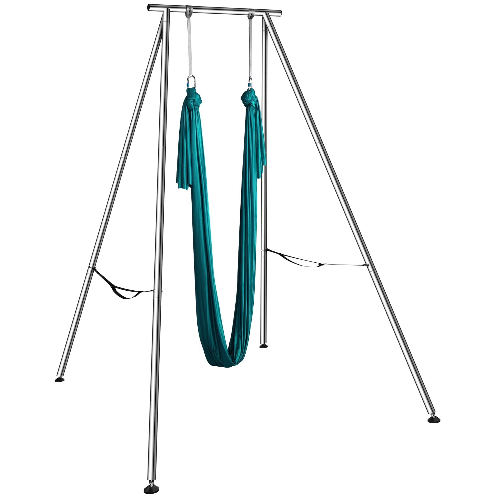 KFFKFF Aerial Yoga Structure & Hammock, 9.67 ft Tall Professional Yoga ...