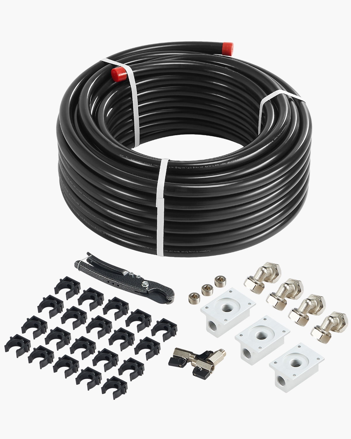 KFFKFF Air Pressure System, 100FT x 3/4", HDPE-Aluminum Compressed Air ...