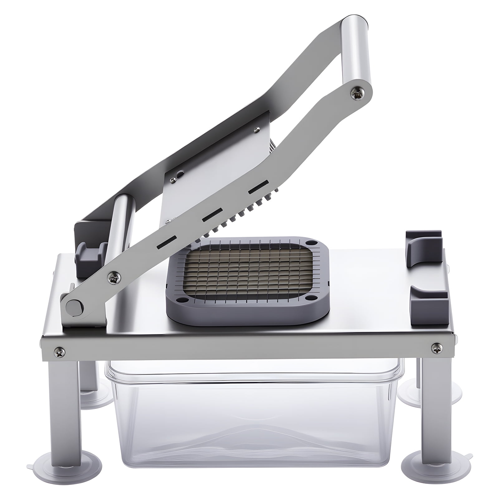 KFFKFF All-in-One Vegetable Chopper and Mandoline Slicer with 8 ...