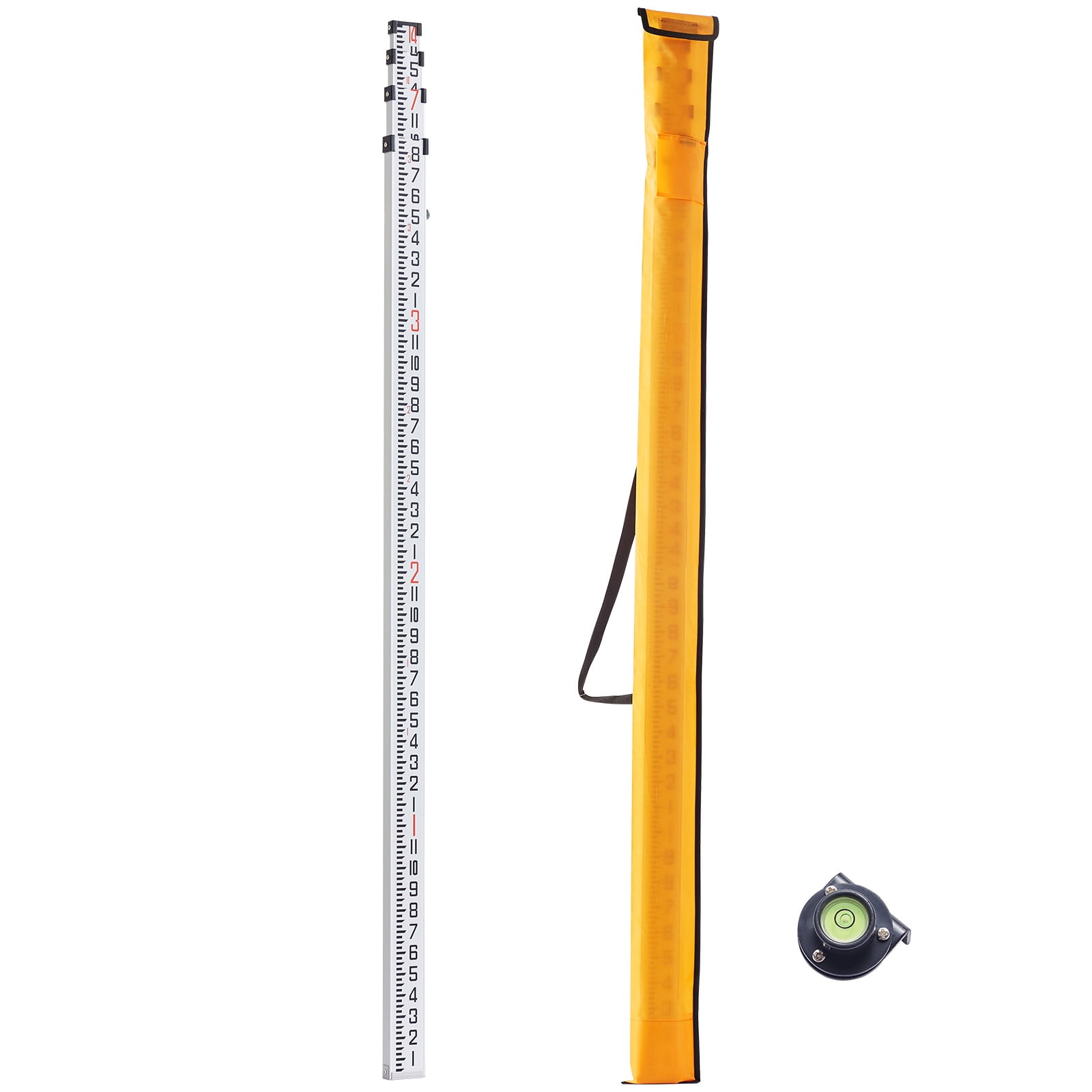 KFFKFF Alloy Measurement Pole, 14 Feet in 1/8 Inch Increments ...