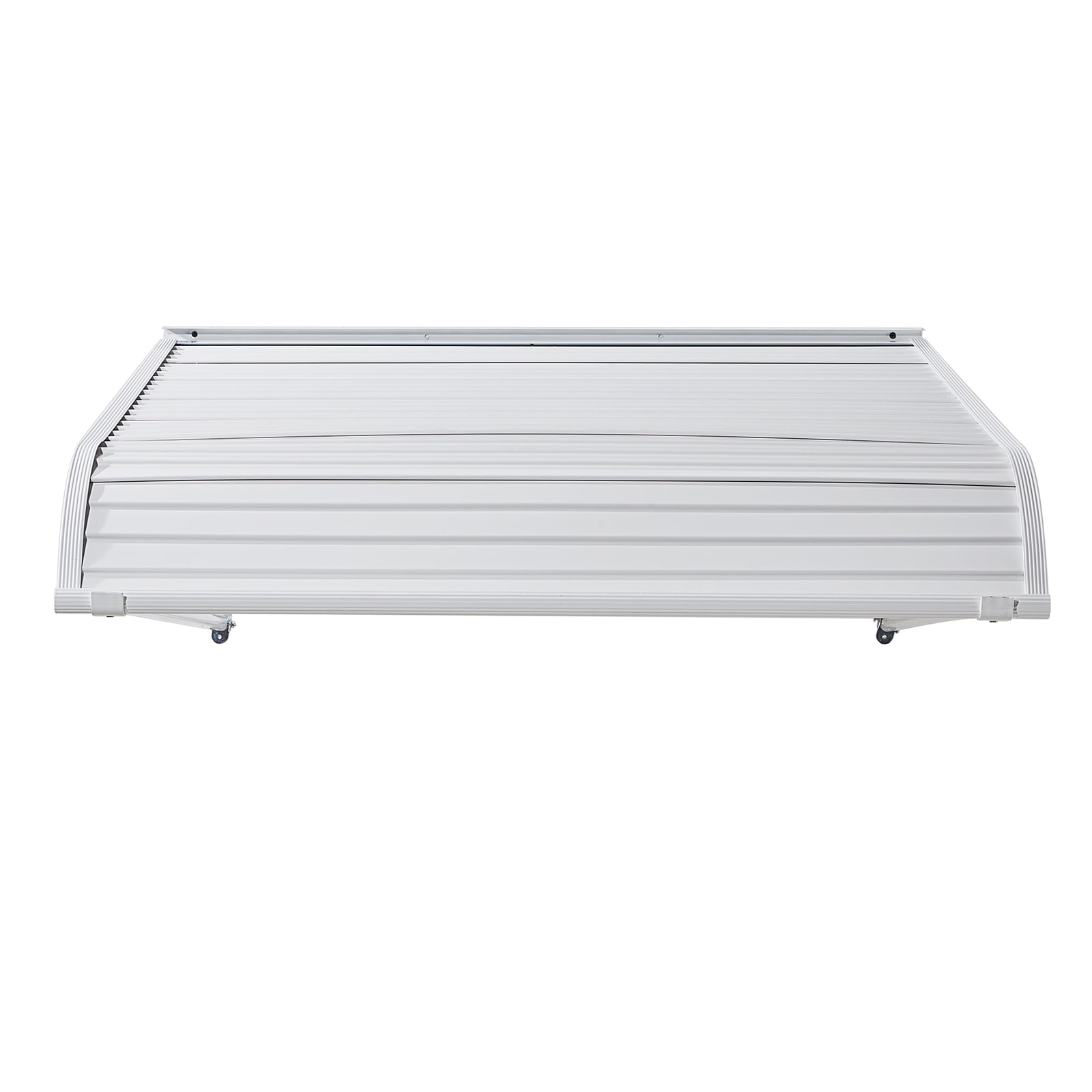 KFFKFF Aluminum Awning 40 x 42 in, Sturdy Window and Door Canopy ...