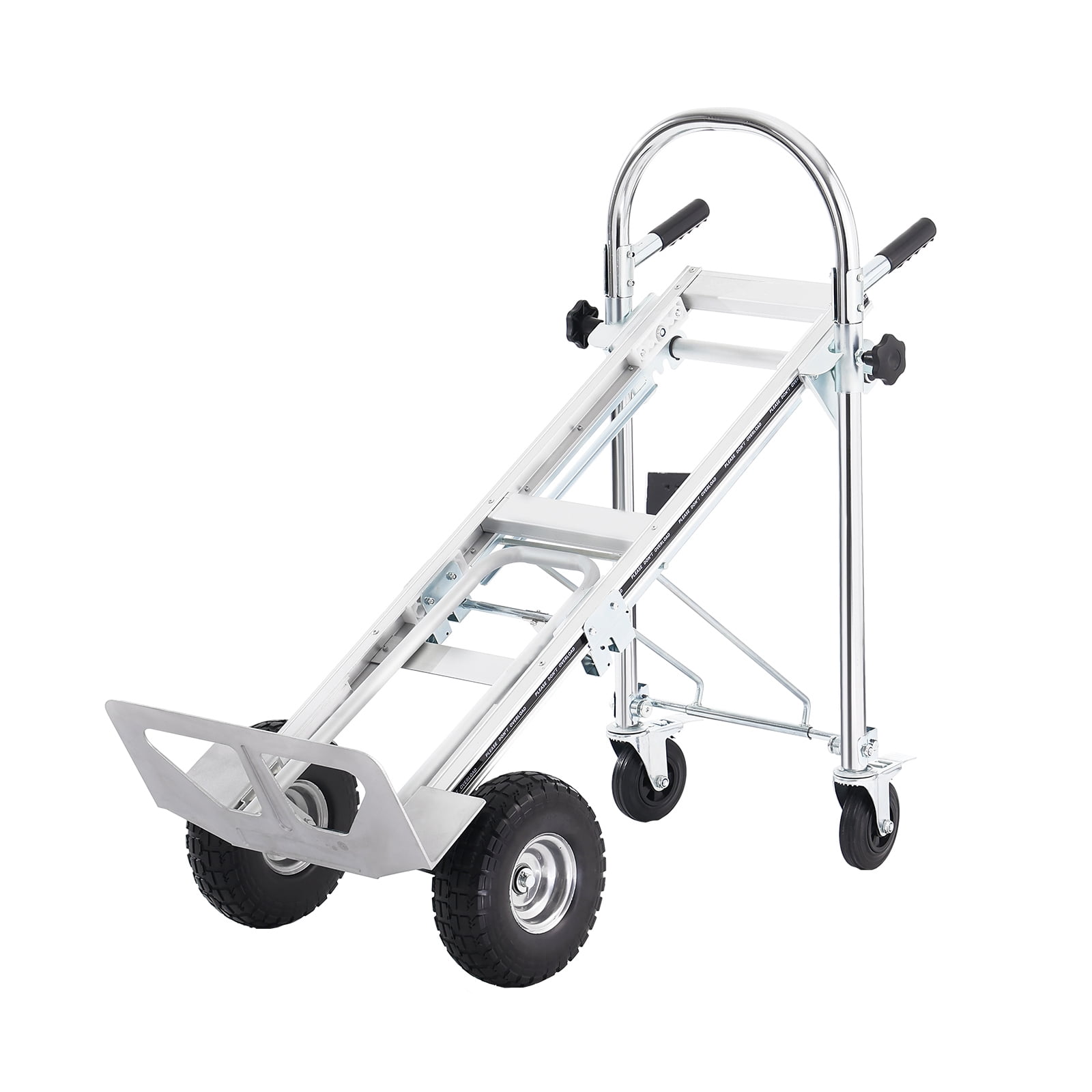 KFFKFF Aluminum Collapsible Hand Trolley, Quad Functionality with 1000 ...